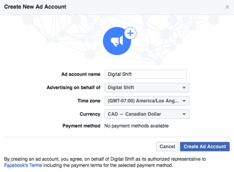Step-by-Step Guide To Create a Facebook Ad Account