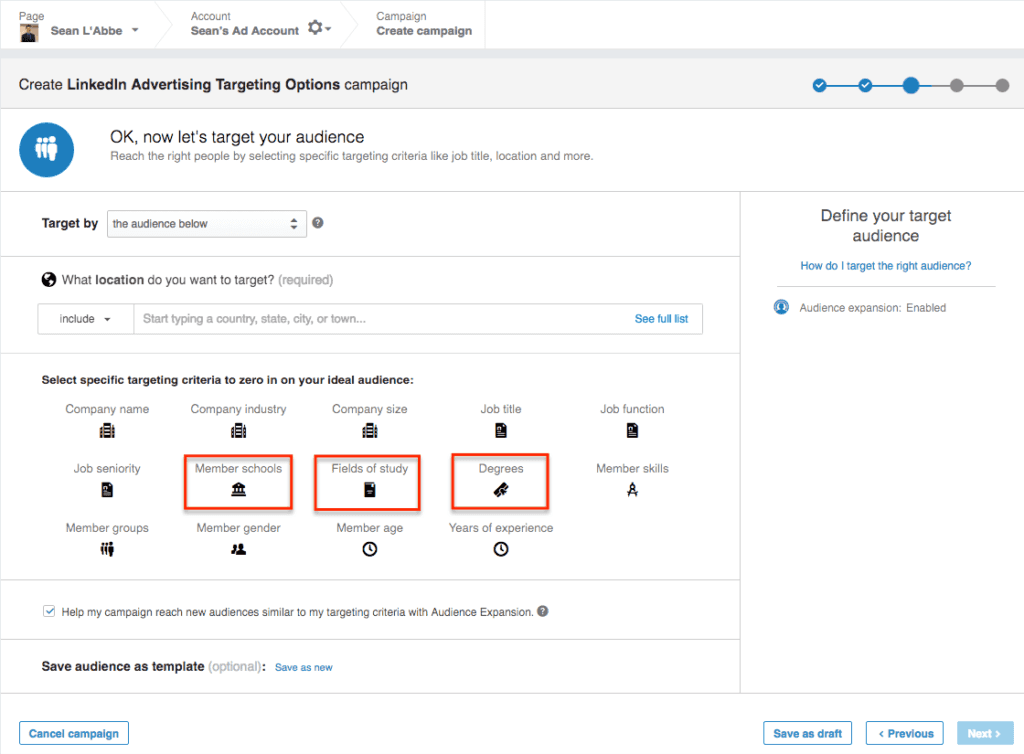LinkedIn Advertising Targeting Options & Best Business Practices
