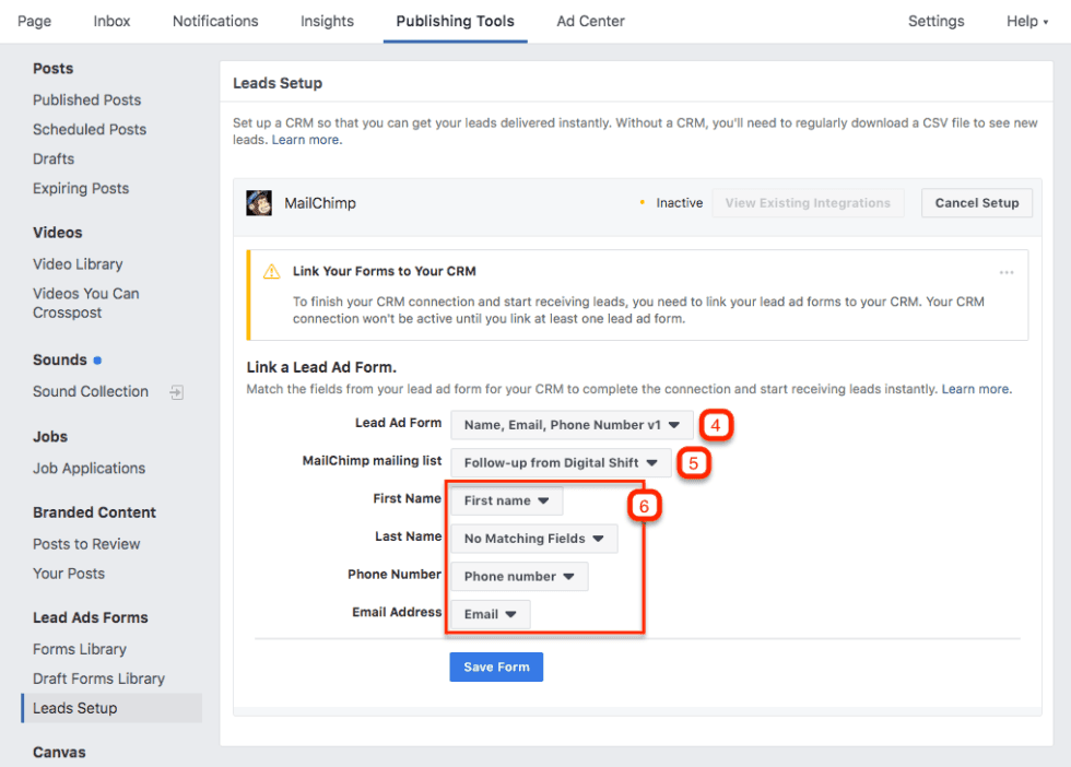 Facebook Lead Ads CRM Integration in 6 Easy Steps | Digital Shift